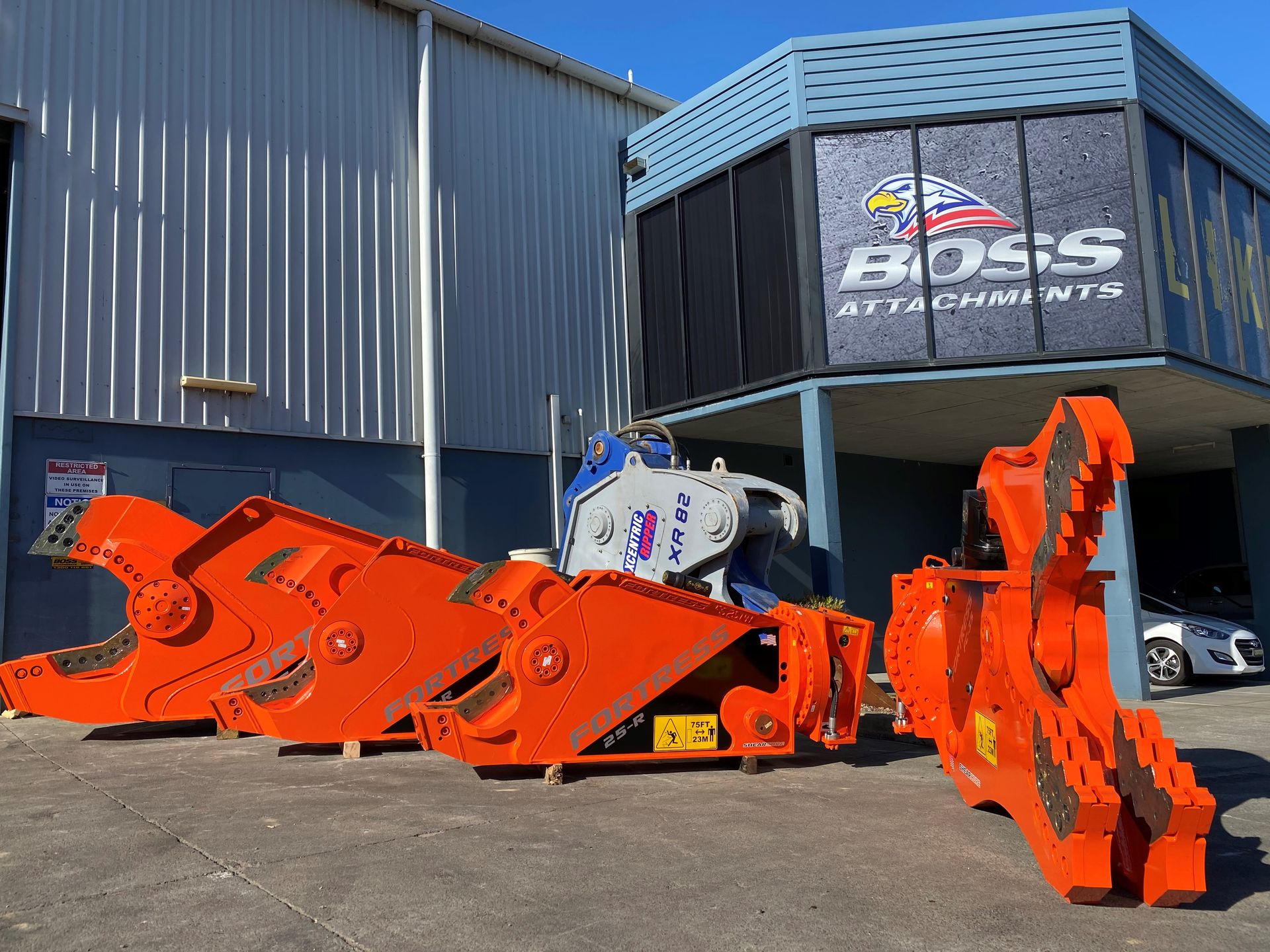 Excavator Steel Shears Australia - BOSS ATTACHMENTS