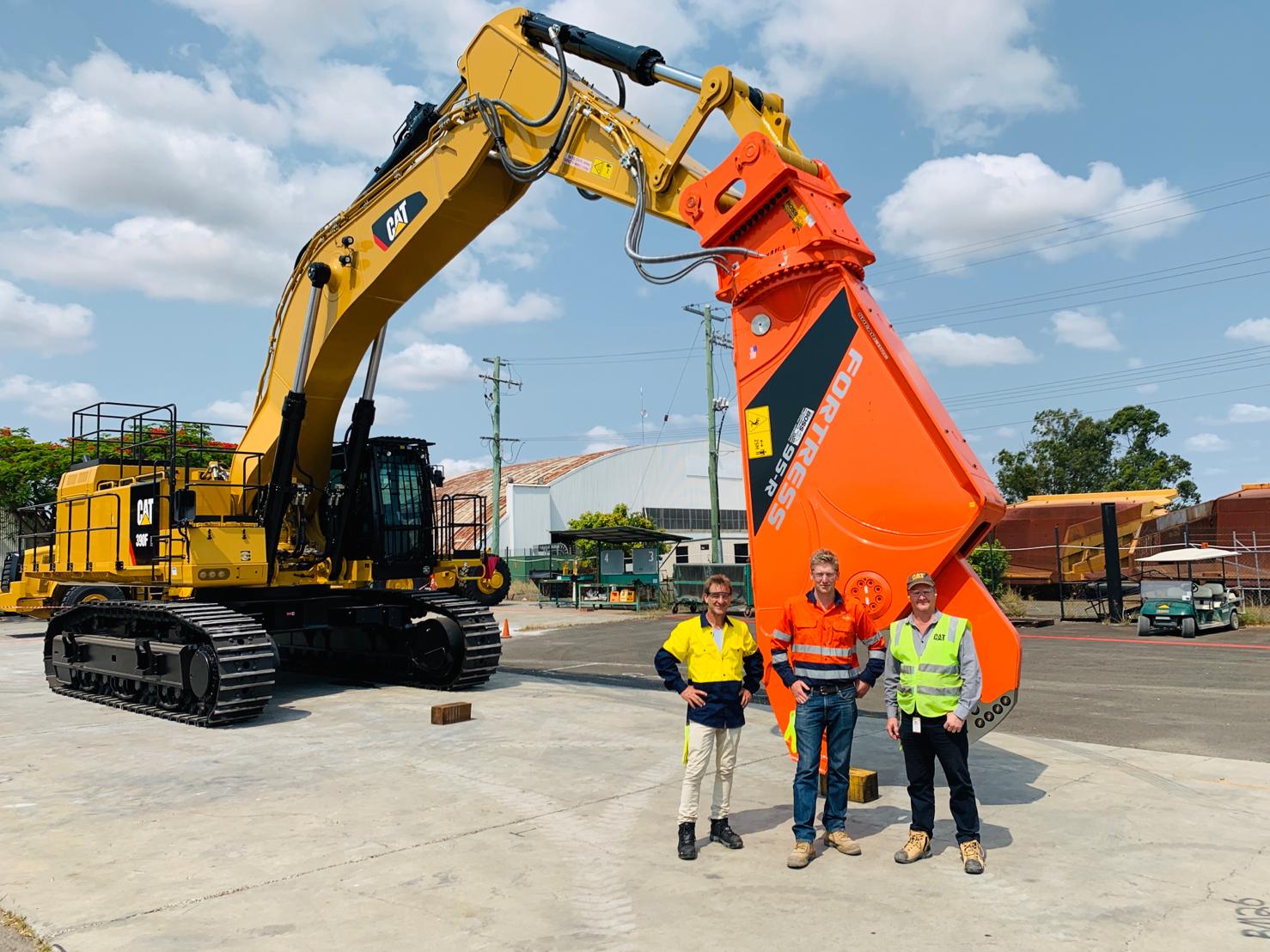 Excavator Steel Shears Australia - BOSS ATTACHMENTS