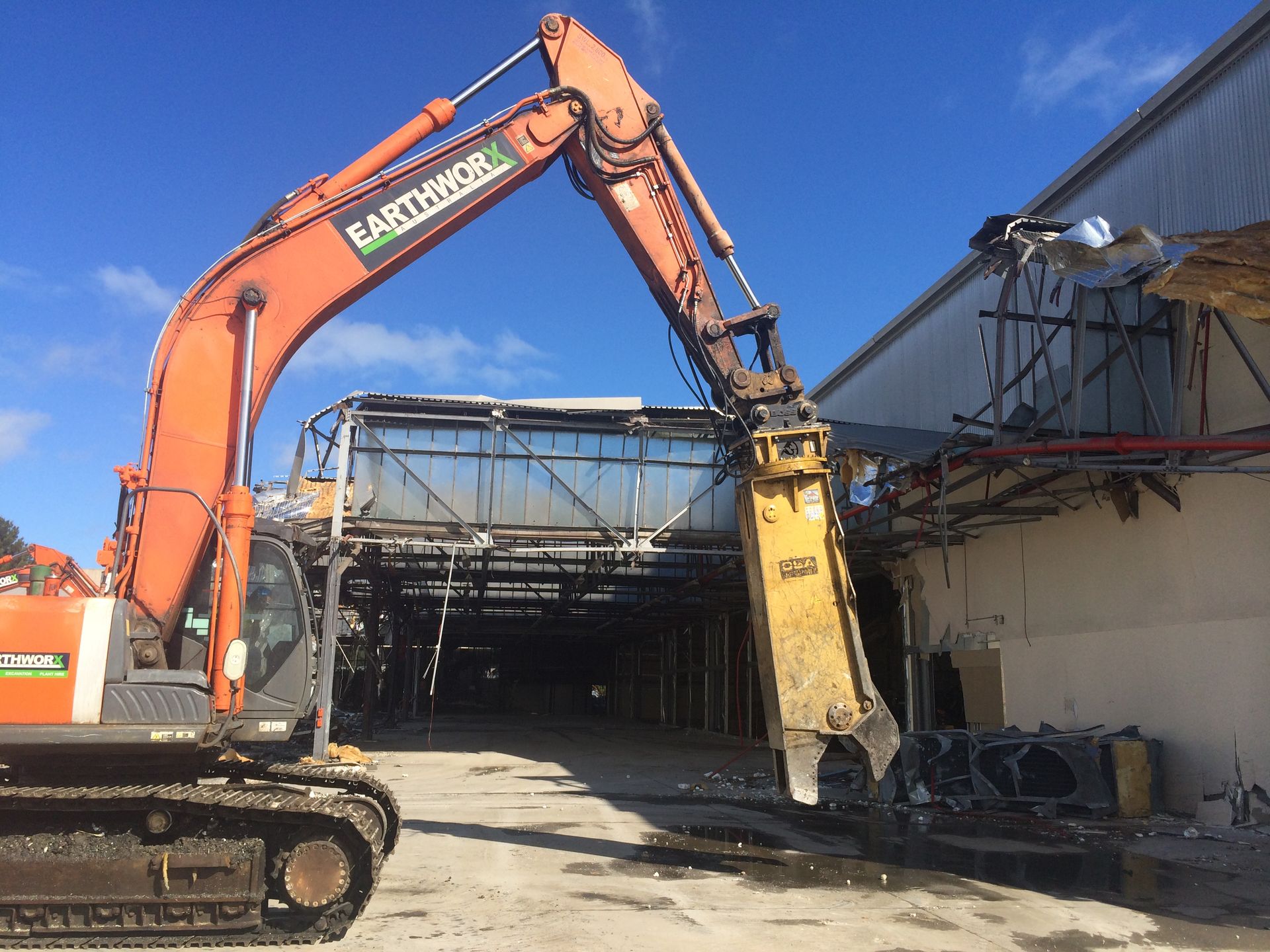 Excavator Demolition Attachments | BOSS ATTACHMENTS