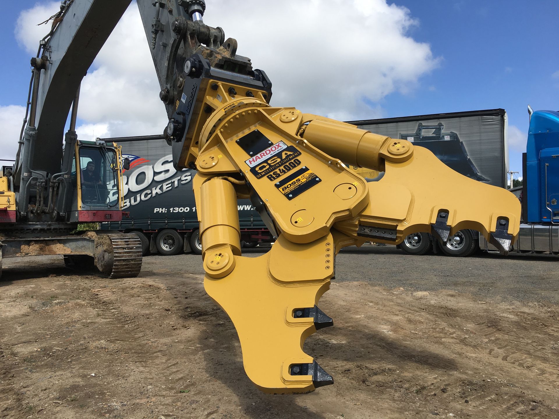 Excavator Attachments Australia - Boss Attachments